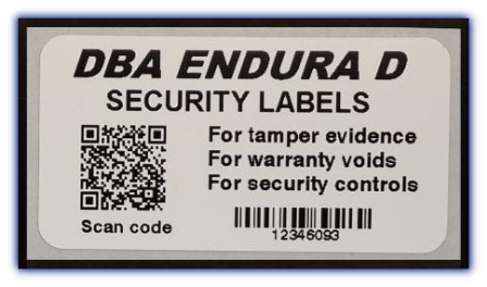 DBA Endura Destruct - SuperLabels
